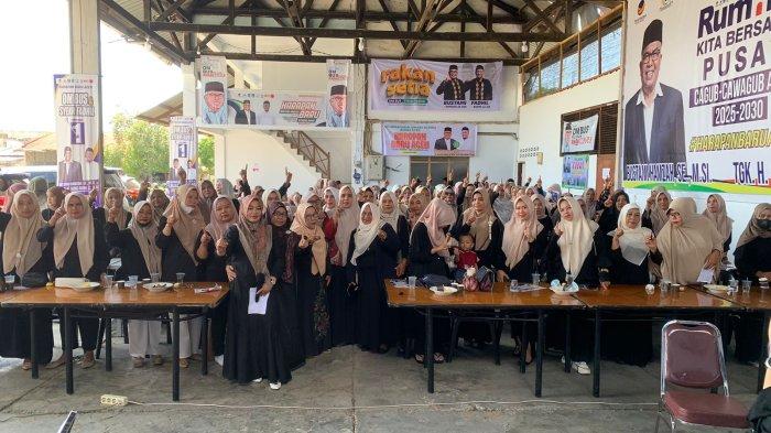 Resmi Dikukuhkan, Laskar Inong Aceh Siap Menangkan Om Bus–Syech Fadhil ...