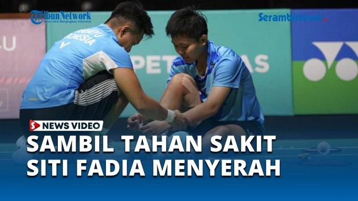 VIDEO Apriyani dan Siti Fadia Menyerah di Semifinal Malaysia Open 2023 - Serambinews.com
