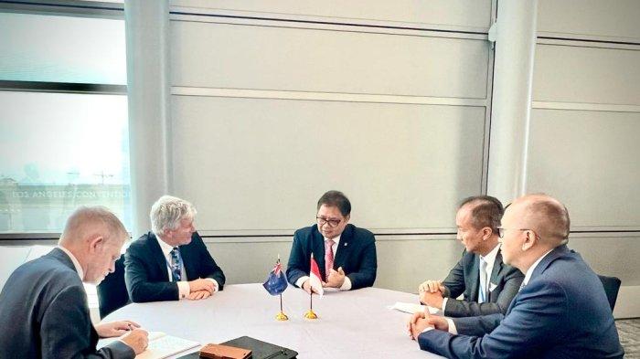 Menko Airlangga Bertemu Menteri Selandia Baru, Bahas Penanganan PMK dan Kerja Sama Kedua Negara ...