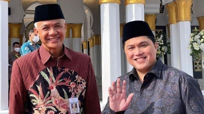 Erick Thohir Dinilai Lebih Potensial Berpasangan dengan Ganjar atau ... Erick Thohir Dinilai Lebih Potensial Berpasangan dengan Ganjar atau ...
