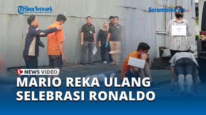 VIDEO Minus AG, Mario Dandy Peragakan Selebrasi Ronaldo Usai Aniaya David - Serambinews.com