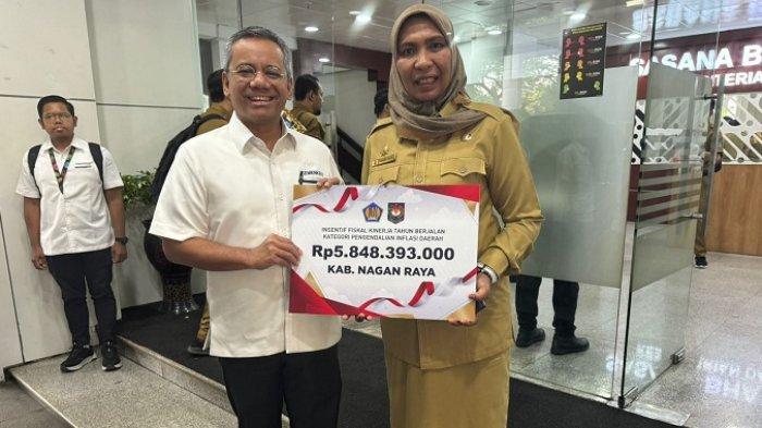 Pemkab Nagan Raya Terima Dana Insentif Fiskal Rp 5,84 Miliar, Sukses Kendalikan Inflasi Daerah ...