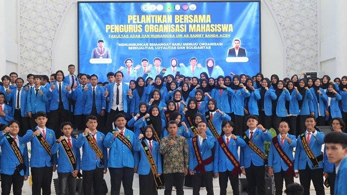 Pengurus Ormawa Fakultas Adab dan Humaniora UIN Ar-Raniry Banda Aceh Dilantik, Ini Pesan Dekan ...