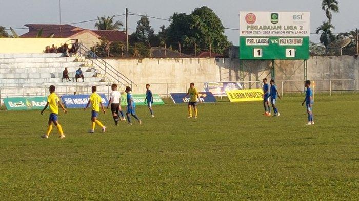 Final Liga 3 Zona Aceh, PSBL Langsa Samakan Kedudukan Atas PSAB Aceh ...
