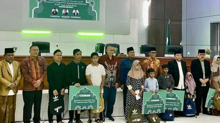 Pegadaian Salurkan Santunan Kepada 100 Anak Yatim di Aceh Besar dan Banda Aceh - Serambinews.com