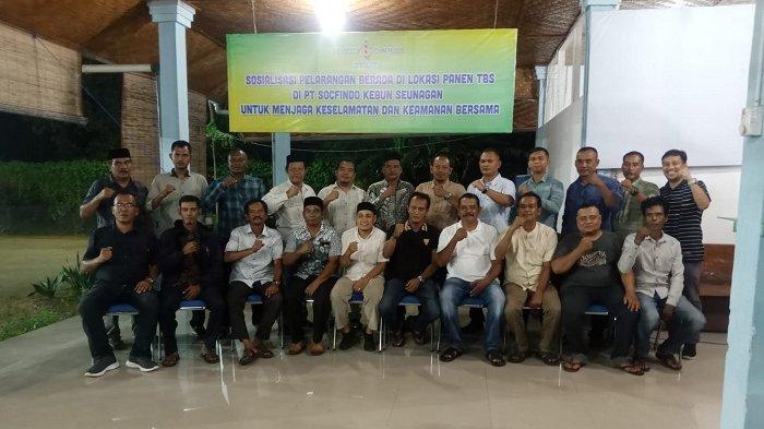 Socfindo Kebun Seunagan Nagan Raya Sosialisasi ke Warga Cegah Pencurian ...