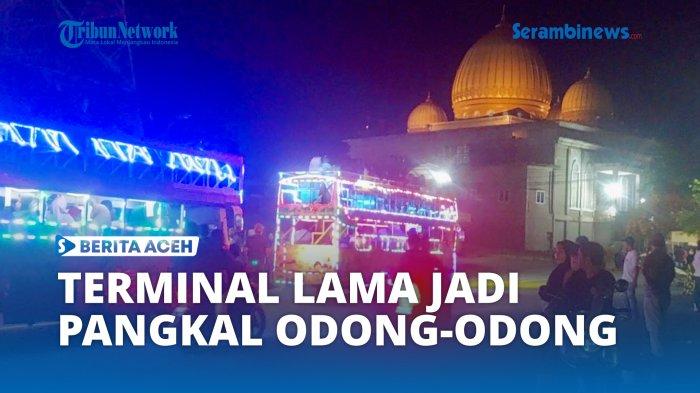 VIDEO - Warga Padati Terminal Lama Bireuen Jadi Pangkalan Odong-Odong ...