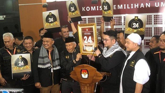 KPU Loloskan Partai Ummat, Resmi Jadi Peserta Pemilu 2024 - Serambinews.com