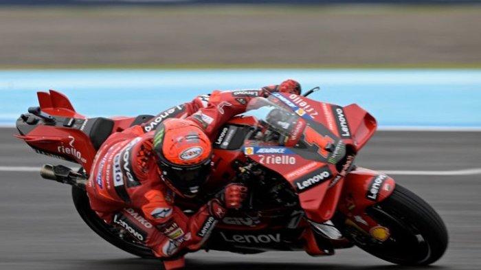 Hasil Sprint Race MotoGP Amerika 2023: Bagnaia Raih Kemenangan, Quartararo Jatuh - Serambinews.com