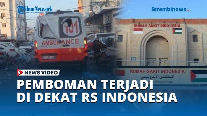 VIDEO Pemboman Terjadi di Dekat Rumah Sakit Indonesia dan RS al-Shifa ...