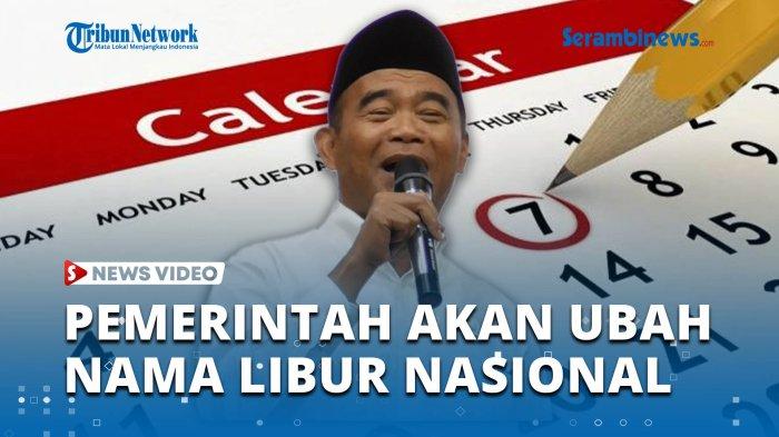 VIDEO - Pemerintah Berwacana Ubah Istilah Libur Nasional Isa Almasih ...