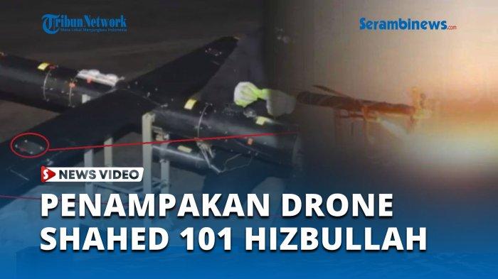 VIDEO Penampakan Drone Shahed 101 Hizbullah, Baru Pertama Dipakai - Serambinews.com