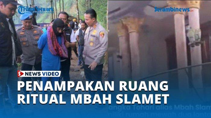 VIDEO Penampakan Ruang Ritual Mbah Slamet, Dipakai Melakukan Aksinya ...