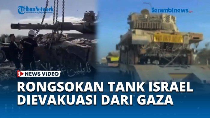 VIDEO Penampakan Tank Tank 'Canggih' Milik Israel yang Kini Jadi ...