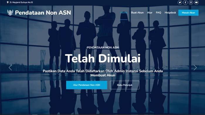 Pendataan Tenaga Non-ASN BKN 2022, Daftar di Link ini, Berikut Caranya - Serambinews.com