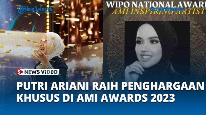 VIDEO Penyanyi Berbakat Putri Ariani Raih Penghargaan Khusus di AMI Awards 2023 - Serambinews.com
