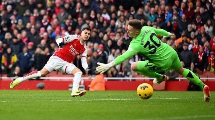 Hasil Lengkap Liga Inggris: Arsenal Bungkam Crystal Palace 5 Gol Tanpa Balas, Brentford Menang ...