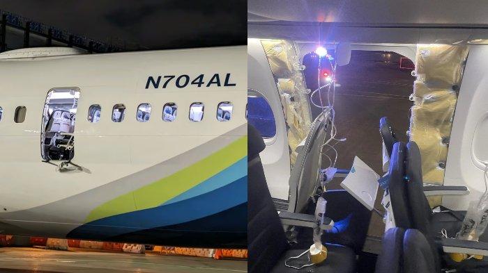 Pesawat Boeing 737Max Alami Rapid Decompression, Jendela Jebol ...