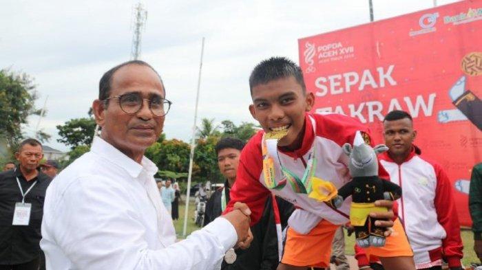 Kalahkan Subulussalam, Takraw Quadran Putra Aceh Timur Raih Medali Emas ...