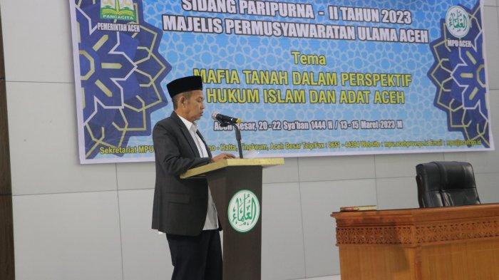 Draf Fatwa MPU Aceh: Praktik Mafia Tanah Hukumnya Haram dan Bagian dari ... Draf Fatwa MPU Aceh: Praktik Mafia Tanah Hukumnya Haram dan Bagian dari ...