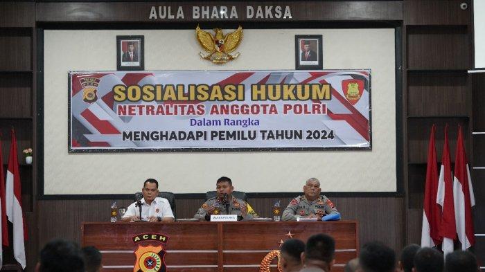 Polres Aceh Timur Tegaskan Netralitas pada Pemilu 2024 - Serambinews.com