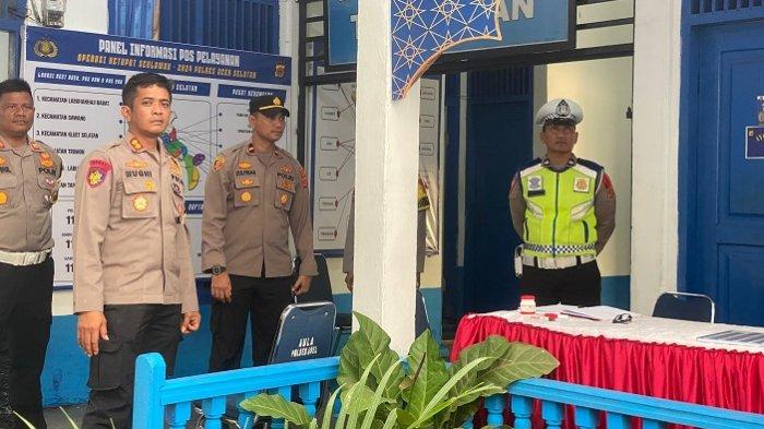Kunjungi Pos Pelayanan Operasi Ketupat Seulawah 2024, Ini Pesan Kapolres Aceh Selatan ...