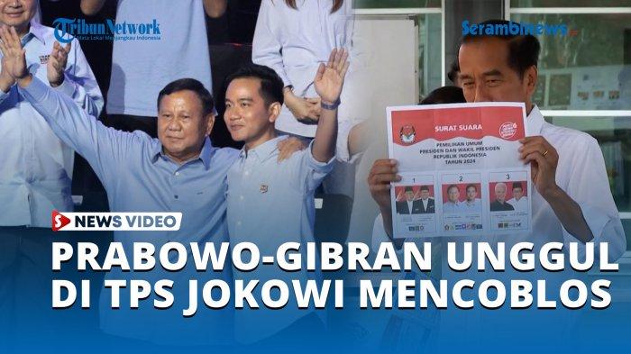 VIDEO Prabowo-Gibran Unggul di TPS Jokowi Mencoblos dengan 37 Suara, Disusul Anies-Muhaimin ...