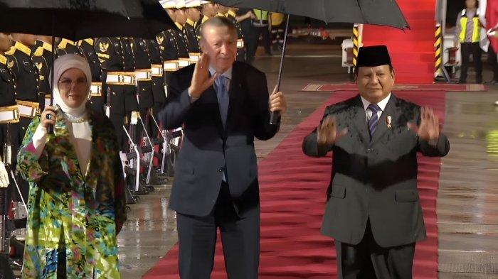 Erdogan ke Indonesia Bertemu Prabowo, Jadi Sorotan Sejumlah Media Turki - Serambinews.com