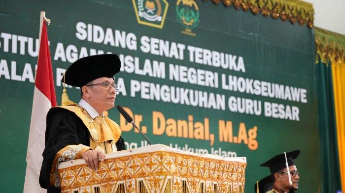 Direktur Diktis Kemenag RI Kukuhkan Rektor IAIN Lhokseumawe Prof Dr ...