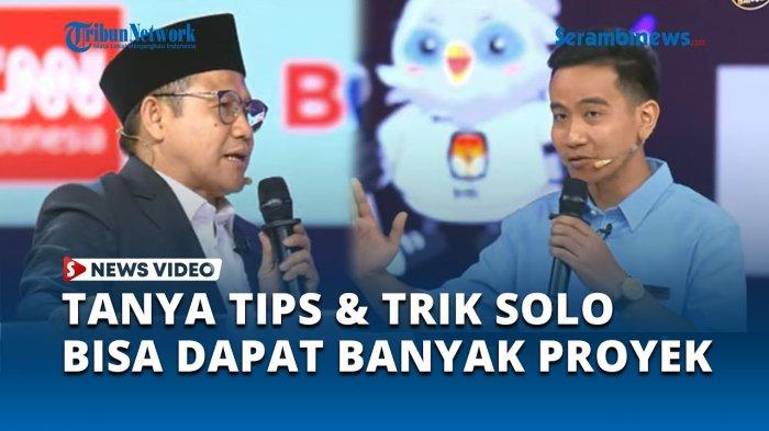 VIDEO Proyek Besar Banyak di Solo, Cak Imin Tanya Tips dan Trik ke Gibran - Serambinews.com