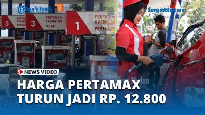 VIDEO - RESMI, Harga Pertamax Turun Jadi Rp 12.800 Hari Ini - Serambinews.com