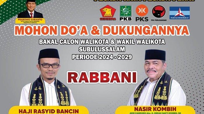 Giliran PKB Beri Rekomendasi Dukungan untuk Pasangan Rabbani dalam ...