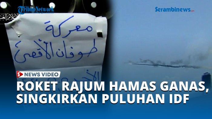 VIDEO Roket Rajum Hamas Terbukti Ganas, Pos Tentara Israel di Kerem ...