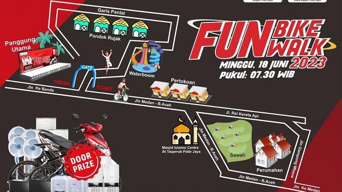 Hari Ini, Batas Akhir Daftar Fun Walk dan Fun Bike Berhadiah di Pidie ...