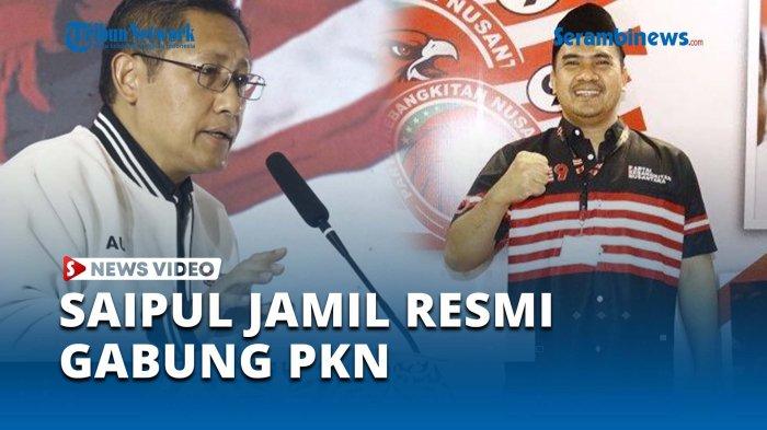 VIDEO Saipul Jamil Resmi Gabung PKN, Partai yang Dinahkodai Anas ...
