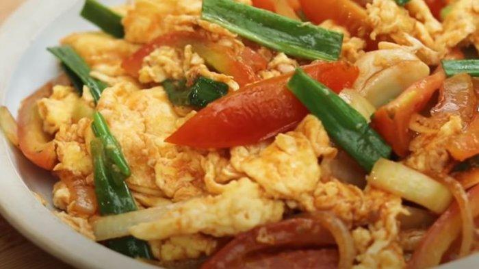 4 Menit Jadi! Resep Telur Tomat yang Praktis dan Sehat Ala Chef Devina ...