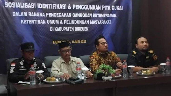 Satpol PP-WH Aceh dan Bea Cukai Sosialisasi Rokok Ilegal di Bireuen, Begini Ciri-cirinya ...