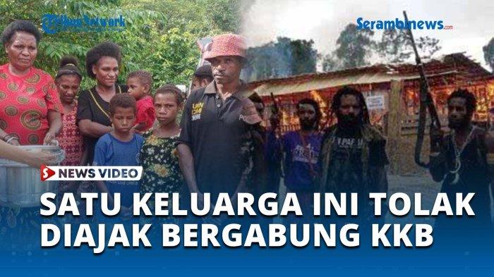 VIDEO Satu Keluarga ini 2 Tahun Tinggal di Hutan Demi Hindari Ancaman KKB Papua - Serambinews.com