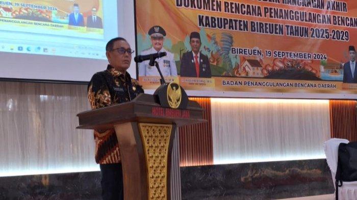 Bahas Dokumen Rencana Penanggulangan Bencana, BPBD Bireuen Gelar Konsultasi Publik - Serambinews.com