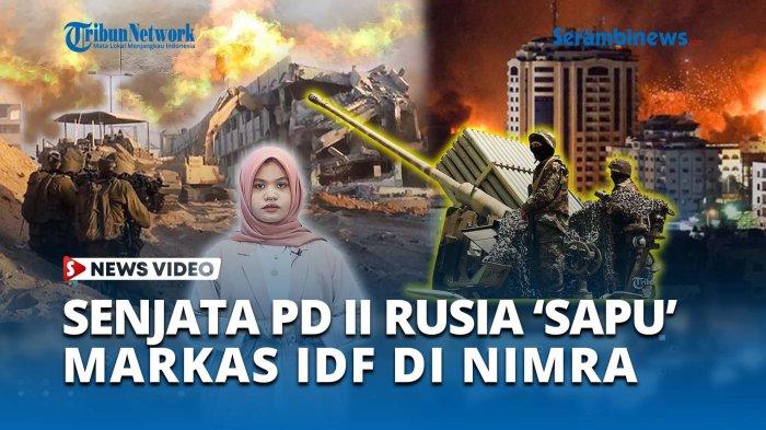 VIDEO Senjata PD II Rusia serang Israel, Markas IDF di Nimra Luluh ...