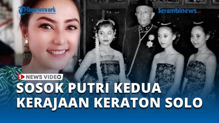 VIDEO Sosok Devi Lelyana Dewi Putri Kedua Raja Keraton Solo Sri ...