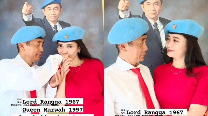Sosok Cantik Queen Marwah Istri Lord Rangga, Terpaut Usia 30 Tahun ...