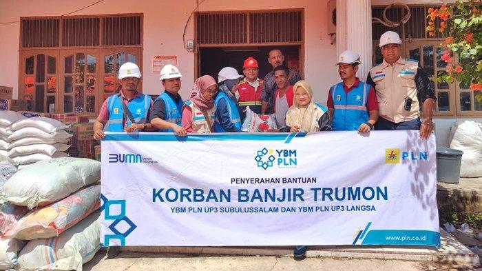 Srikandi PLN UP3 Subulussalam Kembali Salurkan Bantuan dan Tinjau Jaringan Listrik di Trumon ...