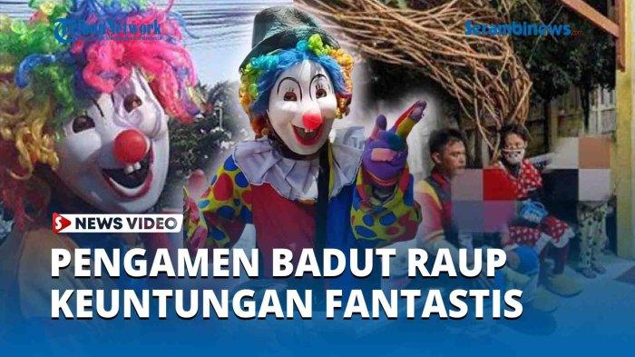 VIDEO Pengamen Badut Raup Keuntungan Fantastis, Selesai Kerja Langsung ...