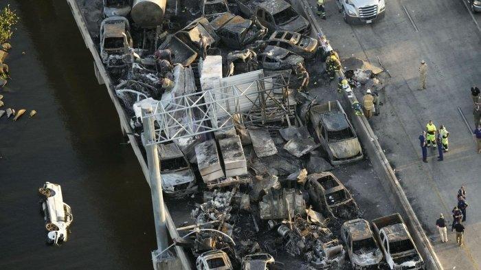 158 Mobil Terlibat Tabrakan Beruntun di Amerika Serikat, Ini ...