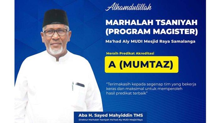 Marhalah Tsani MUDI Samalanga Bireuen Raih Akreditasi Mumtaz - Serambinews.com