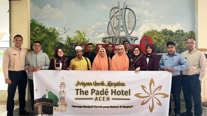 The Pade Hotel Umrahkan Karyawan - Serambinews.com