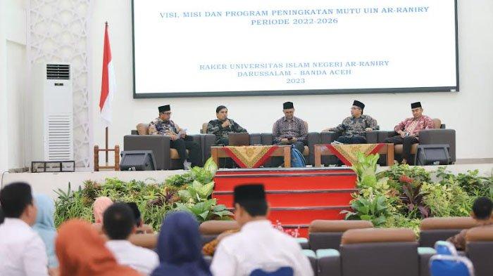UIN Ar-Raniry Gelar Raker, Rektor Targetkan Pembangunan Kampus Secara Signifikan - Serambinews.com