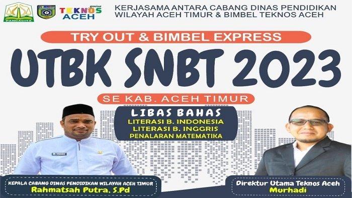 Bantu Siswa Agar Lulus masuk PTN Melalui UTBK, Cabdisdik Aceh Timur Gandeng Teknos Genius Aceh ...