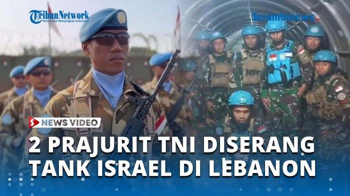 VIDEO - 2 Prajurit TNI Terkena Serangan Tank Israel, Kini Dirawat di RS ...